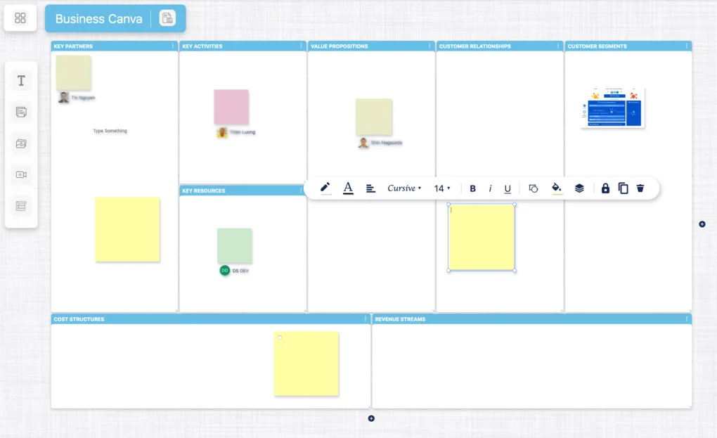 Envisage your ideas using LeanBoard App | DevSamurai
