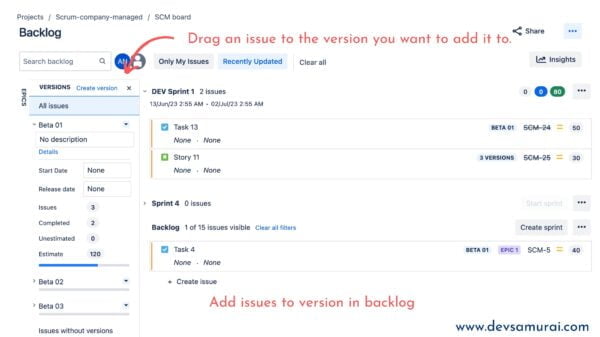 Version and Release Management in Jira | Jira Guru