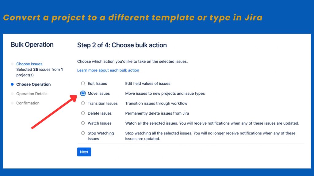 Changing Your Project Template or Type in Jira | DevSamurai