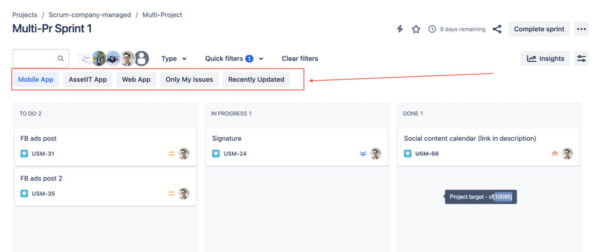 Create and Manage a Multi-Project Jira Board | Jira Guru